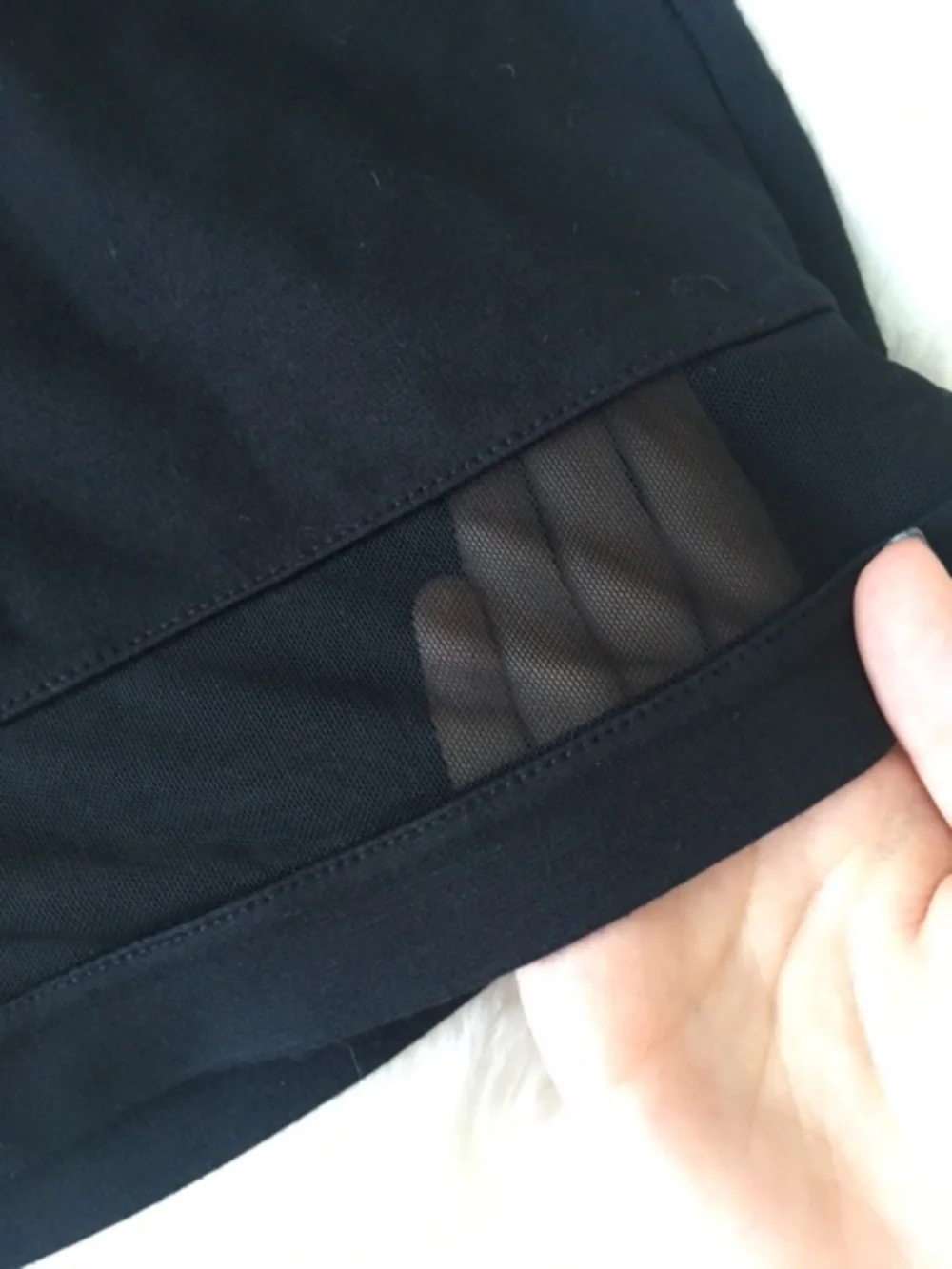 Express | Skirts | Black Express Mesh Mini Skirt | Poshmark